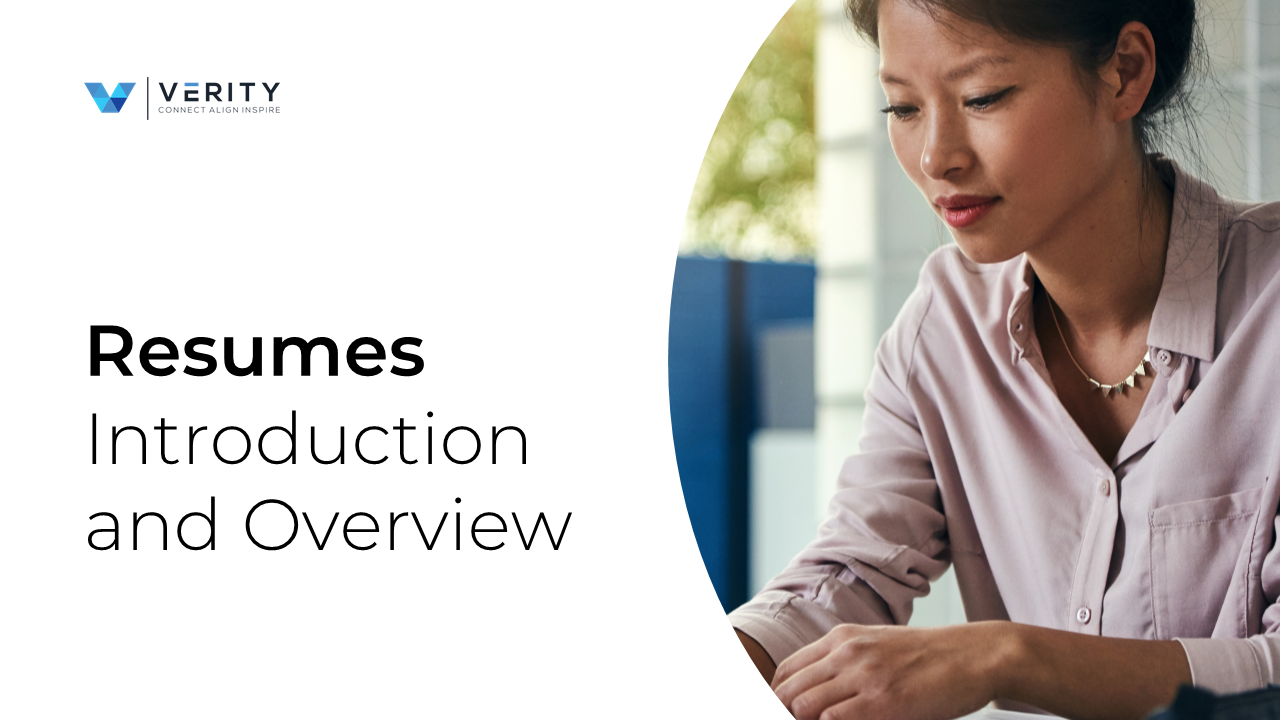 Resumes: Introduction and Overview